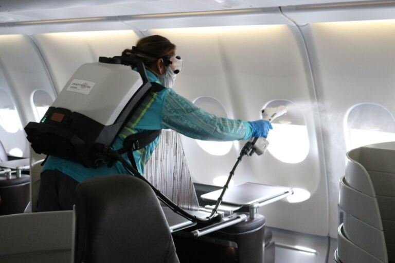 US Airlines Implements Cleaning Measures