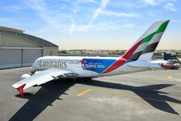 Emirates Debuts Rugby World Cup 2023 Livery