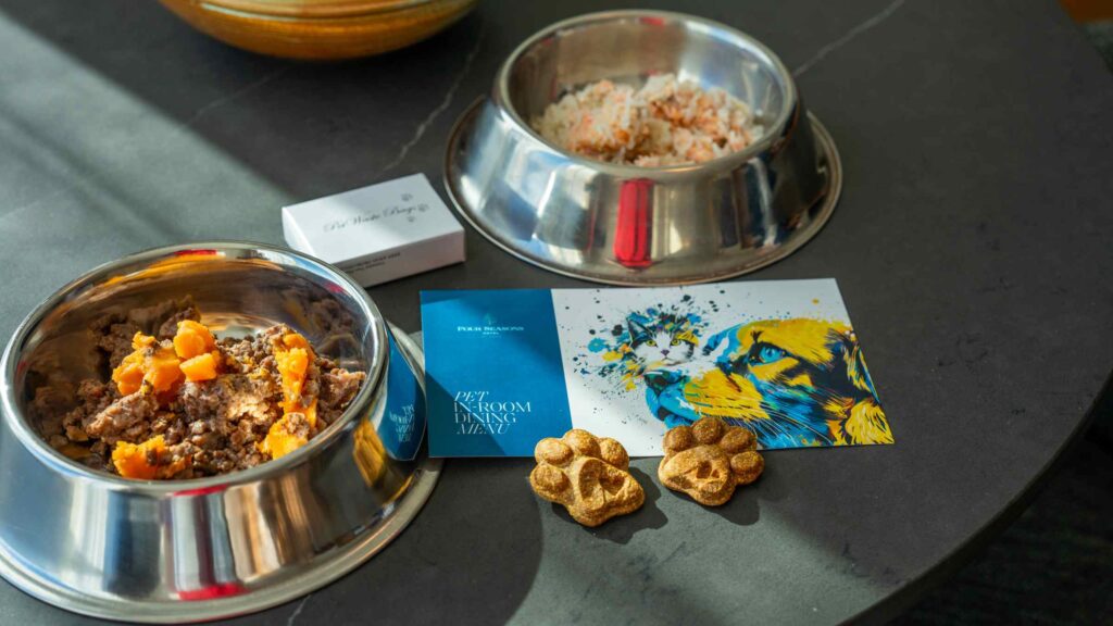 Four Seasons Hotel St. Louis Launches New Pet Room Service Menu