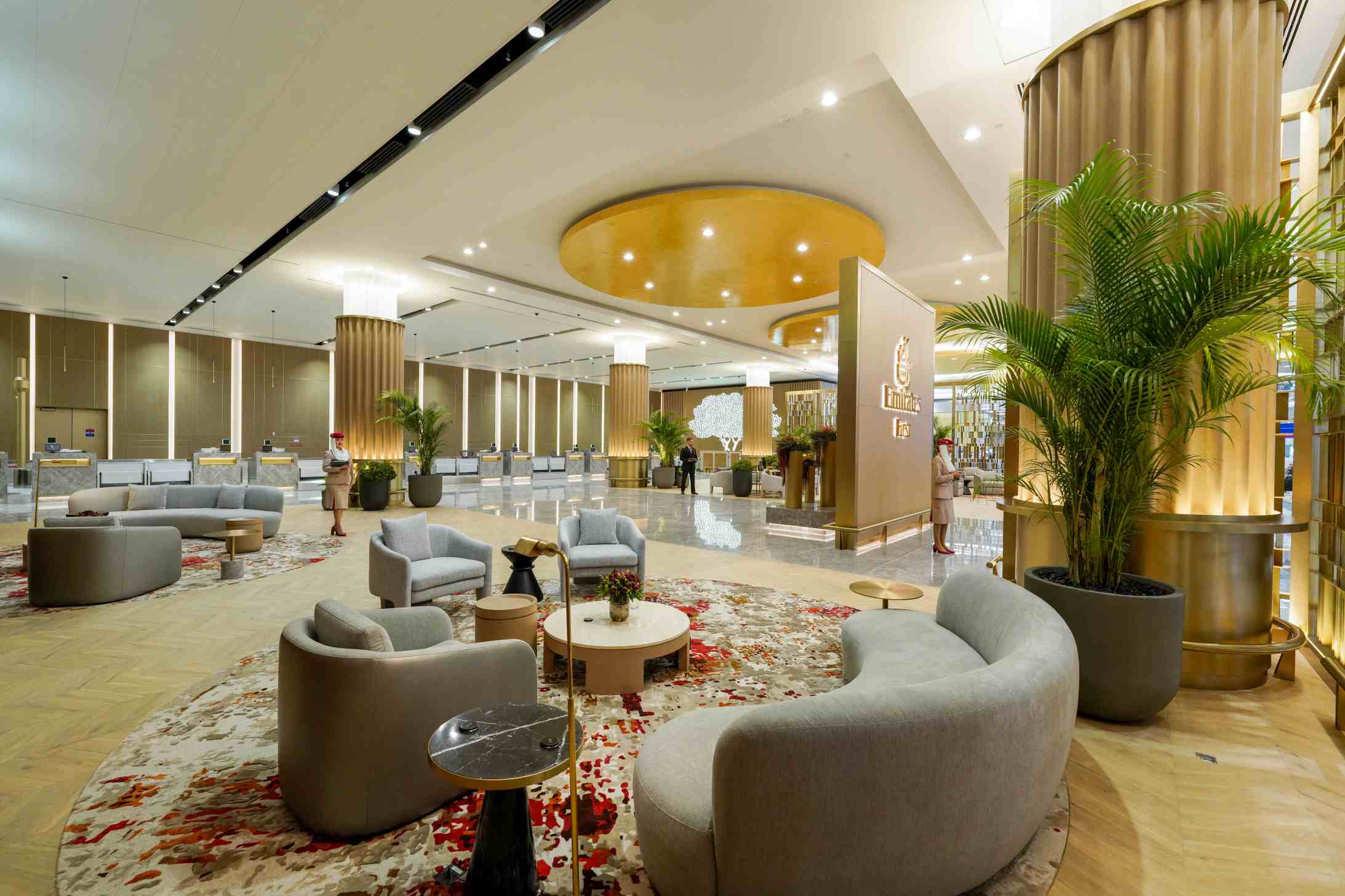 Emirates Unveils Luxurious ‘Emirates First’ Check-In Experience at ...