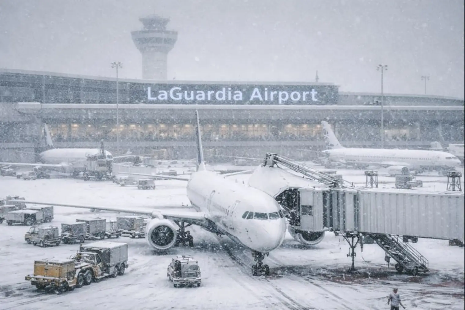 13 US Airports Hit by Mass Flight Cancellations During January Winter Storm